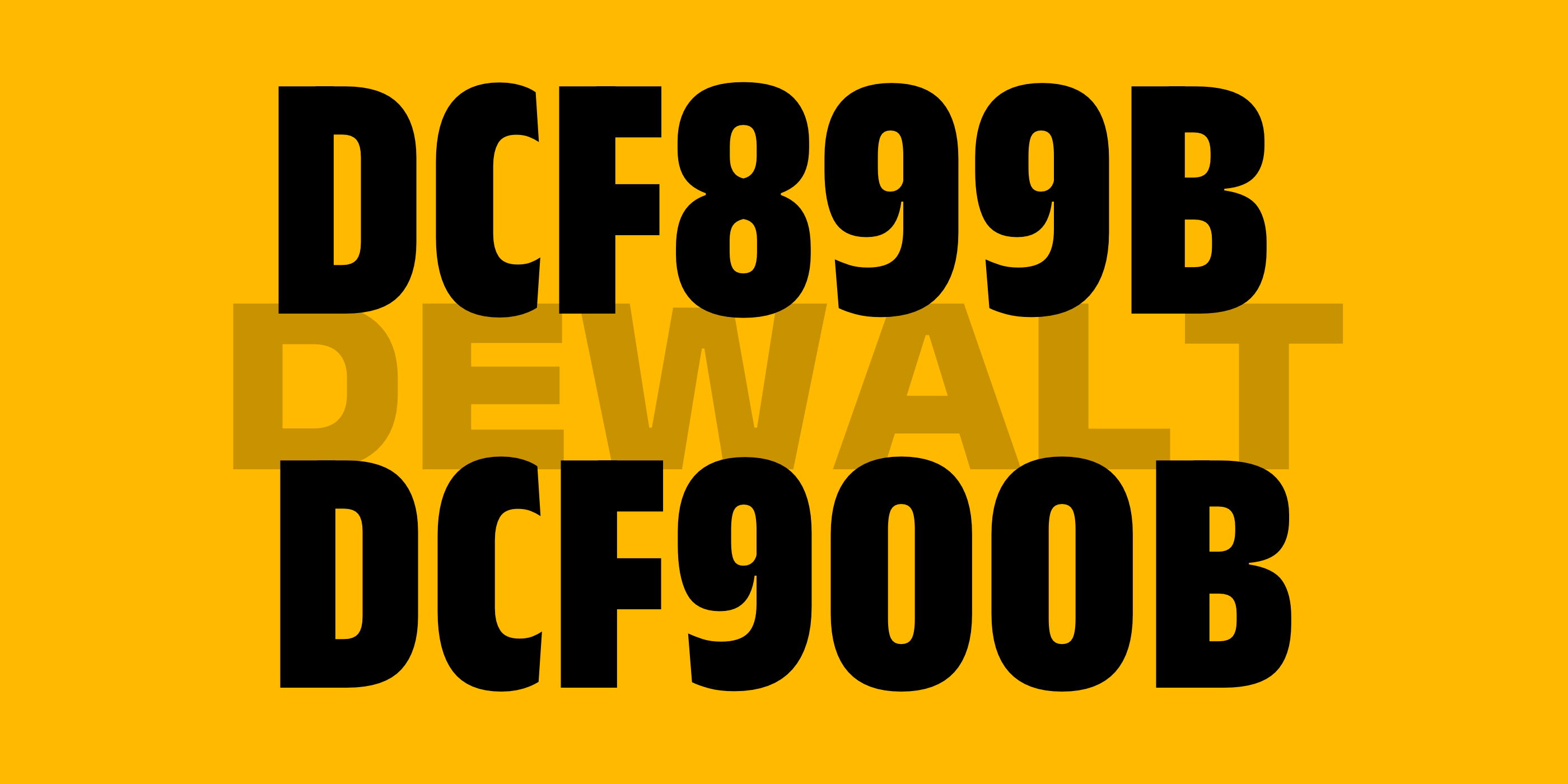Powerful DEWALT Impact Wrenches: DCF899B vs. DCF900B. There is No Loser.